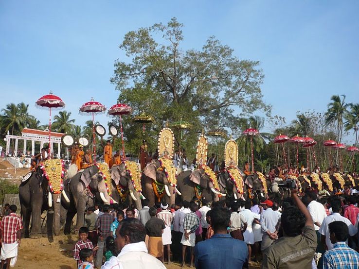 Uthralikavu Pooram 2020 in Sree Ruthira Mahakalikavu Temple India ...