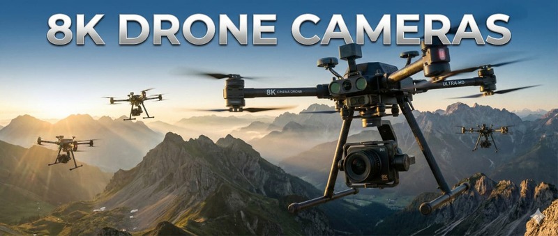 Exploring the Key Differences Between 4K, 8K and 360°Drone Cameras ...