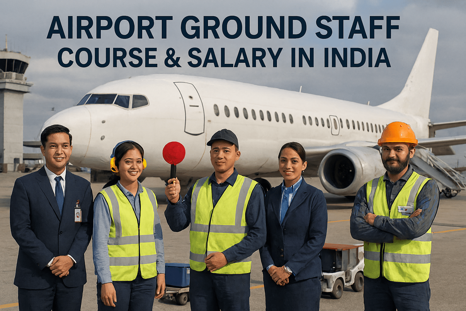 Airport Ground Staff Course & Salary in India - Flapone Aviation Blog