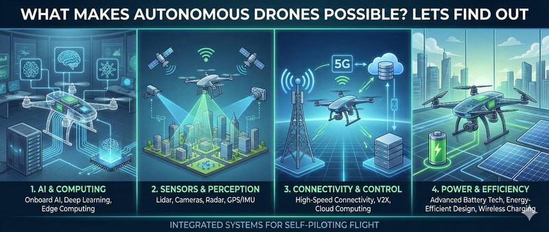 How Real are Fully Autonomous Drones in the Future? Let's Find Out ...