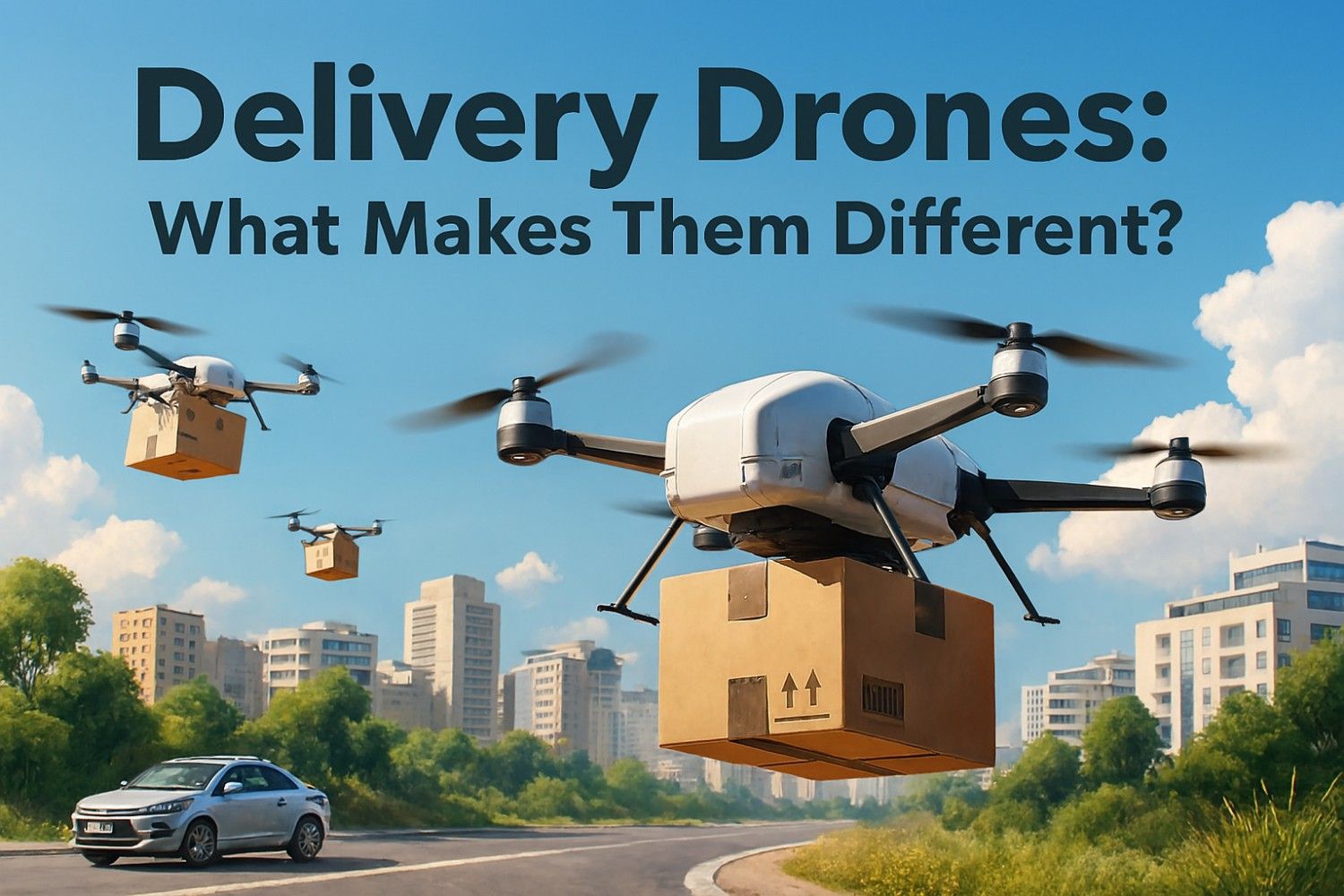 Delivery Drones: What Makes Them Different? - FlapOne Aviation Blog