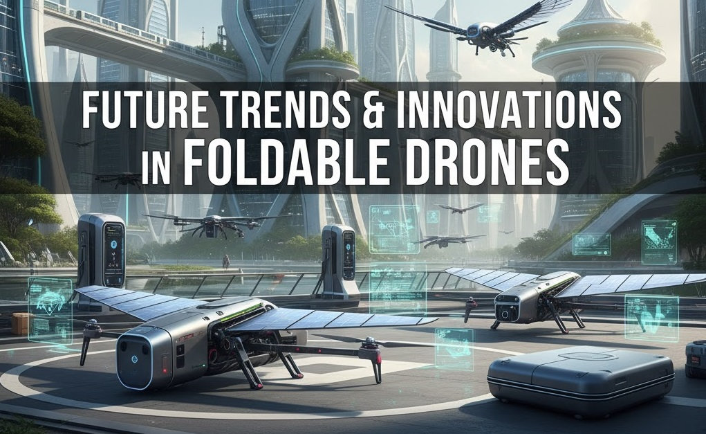 What is the Future of Foldable and Portable Drones? - FlapOne Aviation Blog
