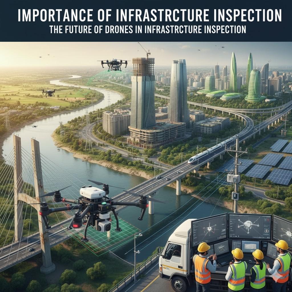 How are Drones Used for Asset and Infrastructure Inspection? - Flapone ...