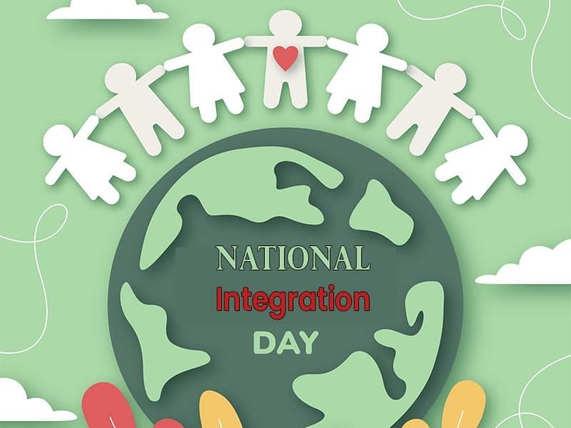 National Integration Day Logo