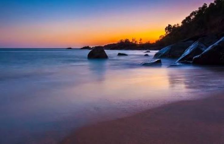 Half moon beach in gokarna India - reviews, best time to visit, photos ...